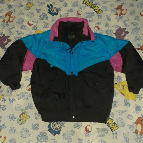 Vintage | Jackets & Coats | 8s Sub Zero Vintage Neon Winter Jacket Coat ...